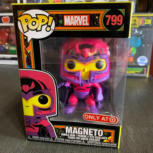 Funko | Toys | Funko Pop Marvel Heroes Magneto Blacklight Target ...